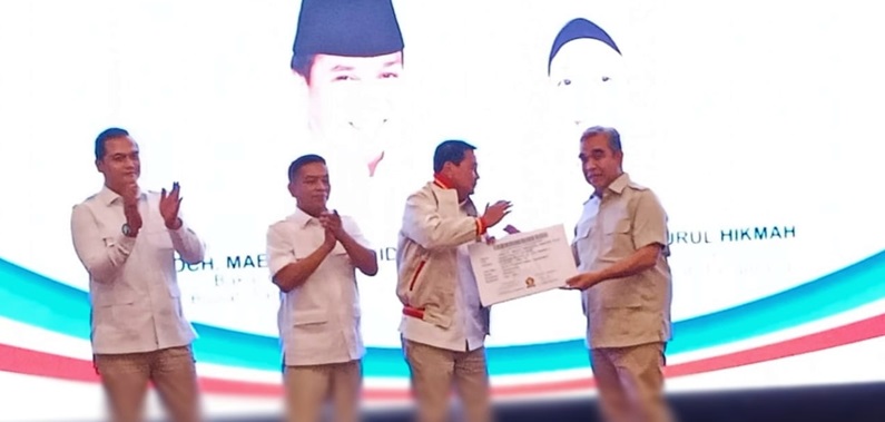 Sah jadi Kader Gerindra, Maesyal Rasyid-Intan Nurul Hikmah Siap ...