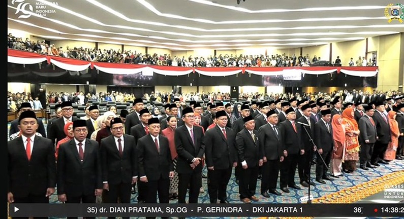 Sah Dilantik, Ini Nama 106 Anggota DPRD Jakarta Periode 2024-2029 Beserta Asal Partainya ...
