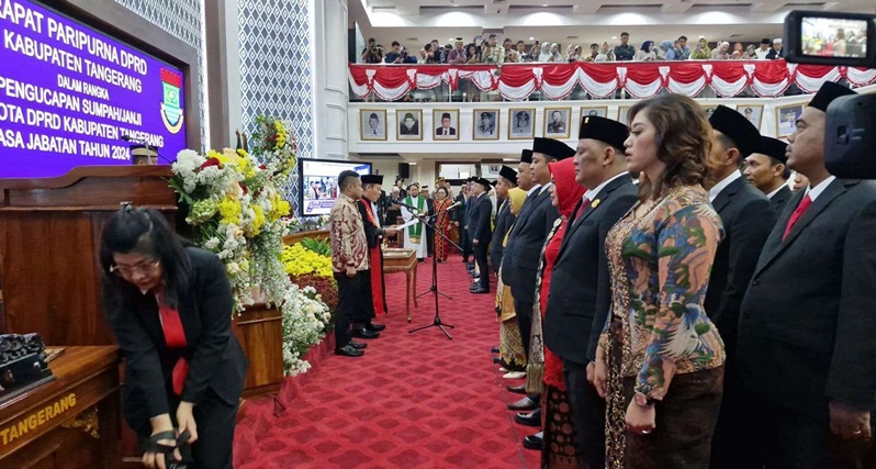 Resmi Dilantik, Berikut Daftar 55 Anggota DPRD Kabupaten Tangerang Periode 2024-2029 ...