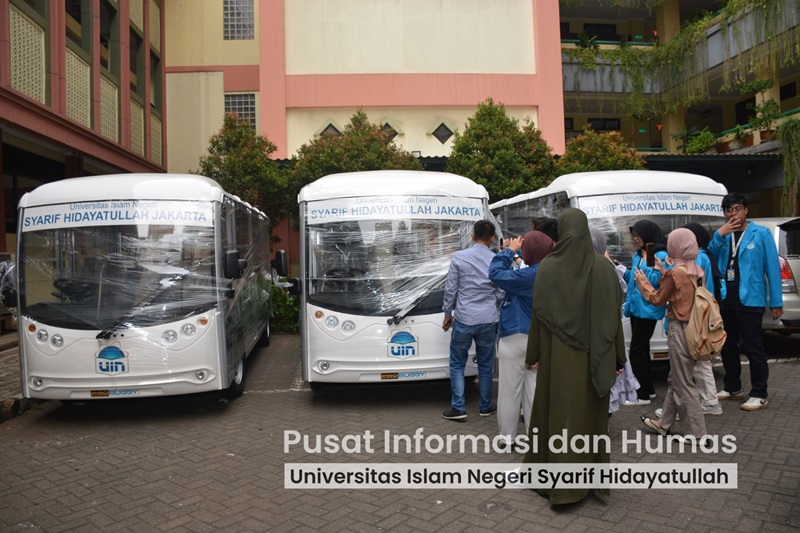 Keren, UIN Jakarta Hadirkan 'Bilis' Bis Listrik Dukung Kemudahan ...